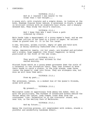 The young victoria script | PDF