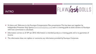 The Younique Compensation Plan Explained! | PPTX