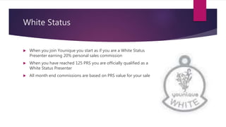 The Younique Commission Plan Explained | PPTX | Skin Care | Beauty