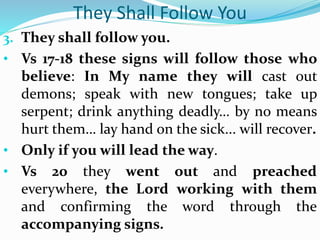 They shall follow you | PPT