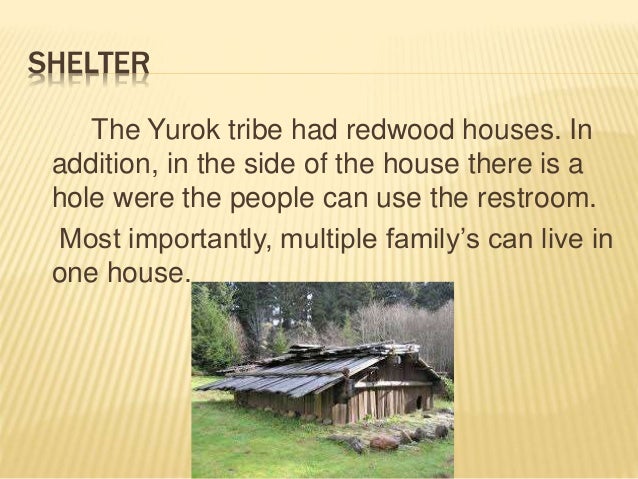 Yurok Indians Traditional Houses