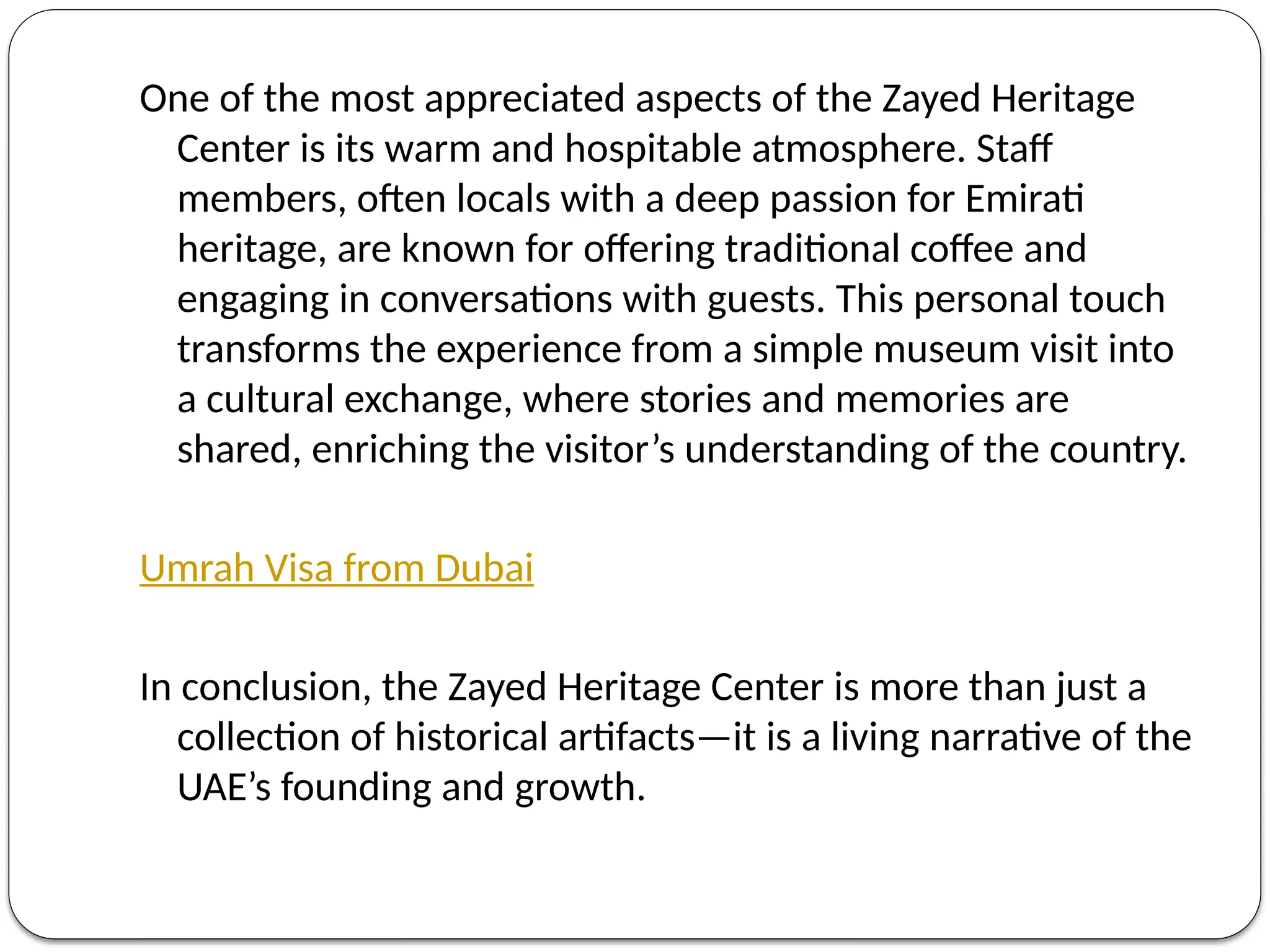 The Zayed Heritage Center Abu Dhabi UAE.pptx