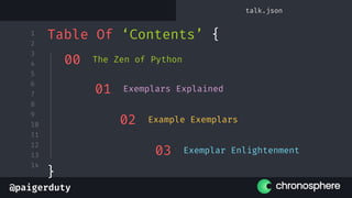 The "Zen" of Python Exemplars - OTel Community Day | PPT