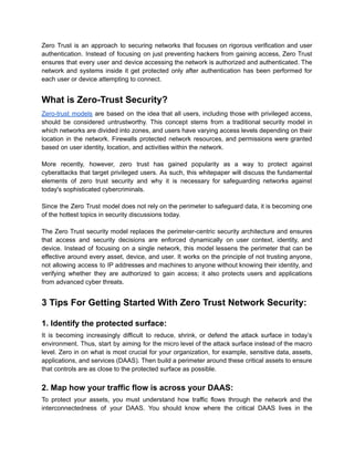 The Zero Trust Security Model for Modern Businesses! | PDF