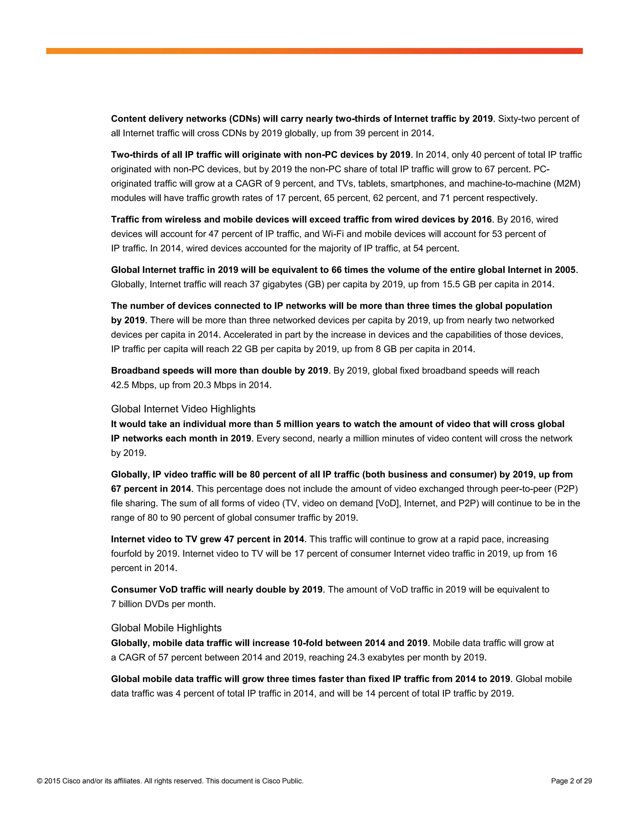 The zettabyte era trends and analysis by cisco | PDF