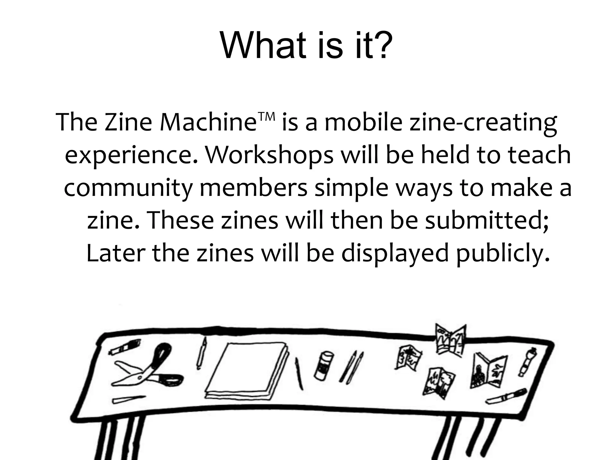 Zine Machine | PPT
