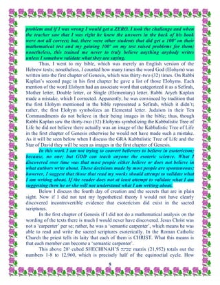 THE ZOHAR'S LILY AND BLOSSOMS An Esoteric Commentary on the FIRST ...