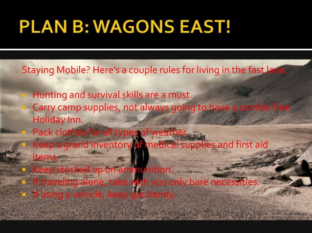 The zombie apocalypse | PPT