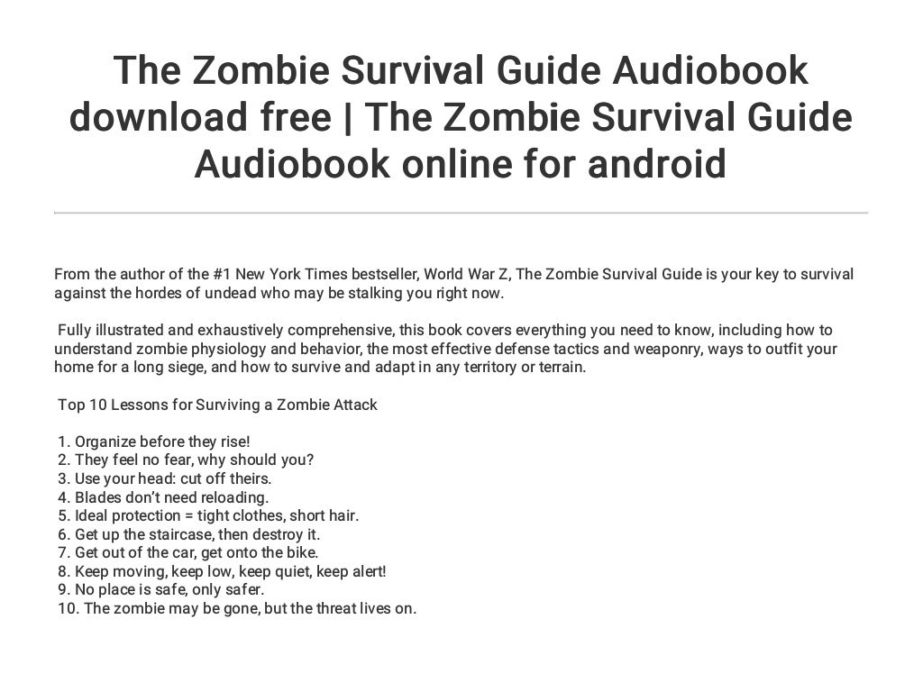 the-zombie-survival-guide-audiobook-download-free-the-zombie-survival