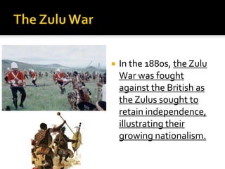 The zulu wars | PPTX