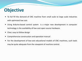 manufacturing and desighn of cnc milling machine | PPTX