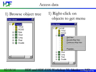 HDF Explorer Update and demo | PPT
