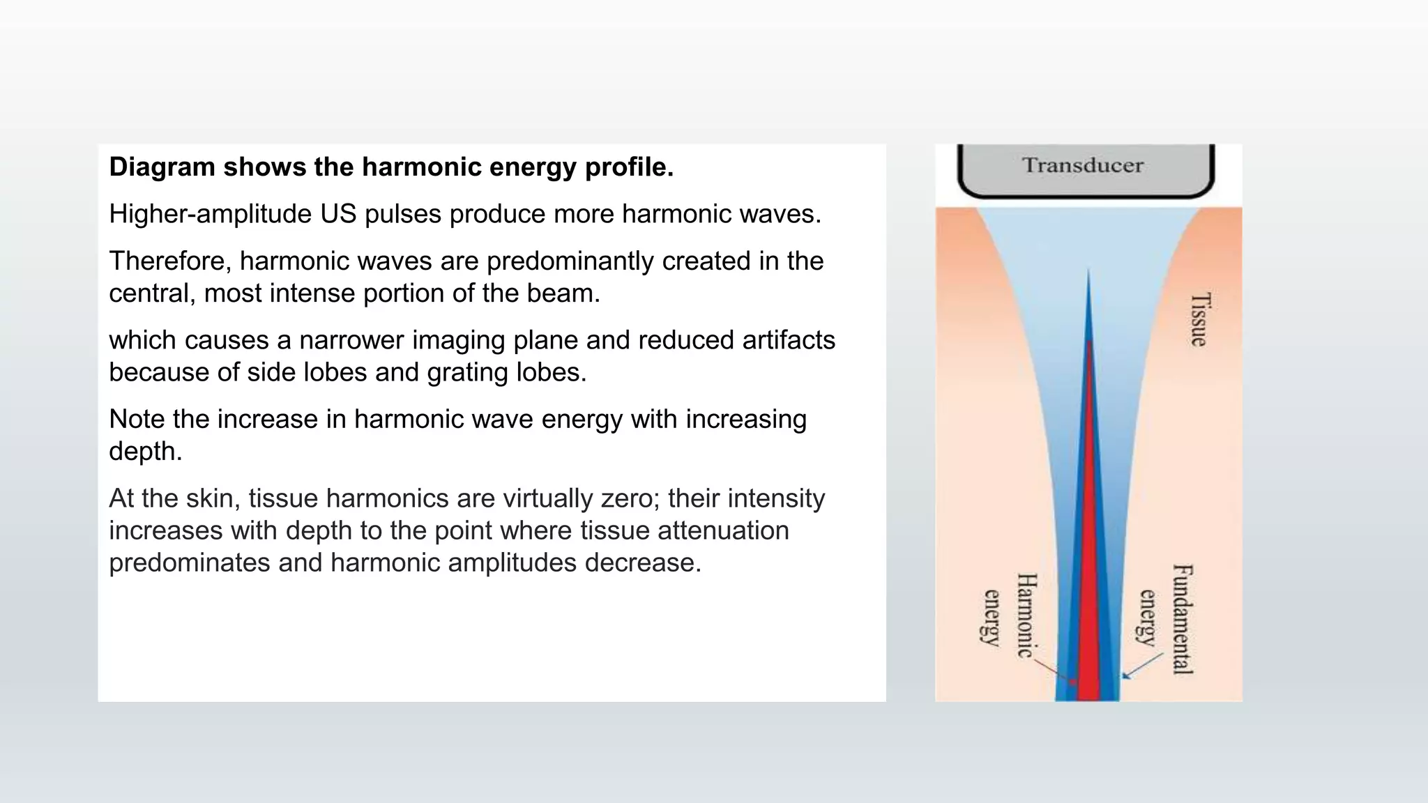 Tissue harmonic imaging | PPTX