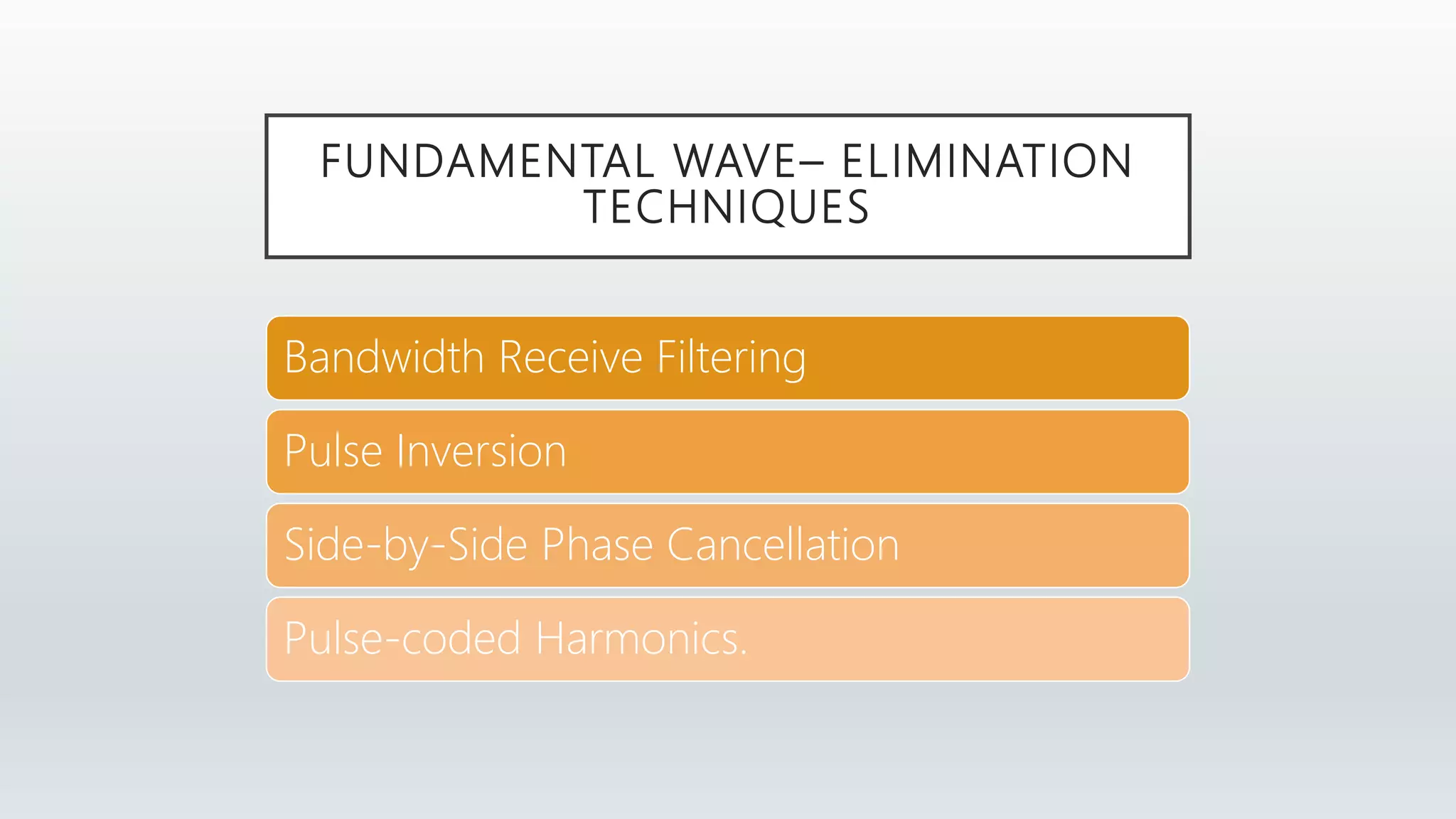 Tissue harmonic imaging | PPTX
