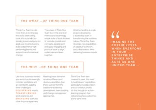 Essential Guide to Think One Team | PDF