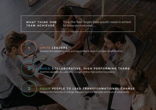 Essential Guide to Think One Team | PDF