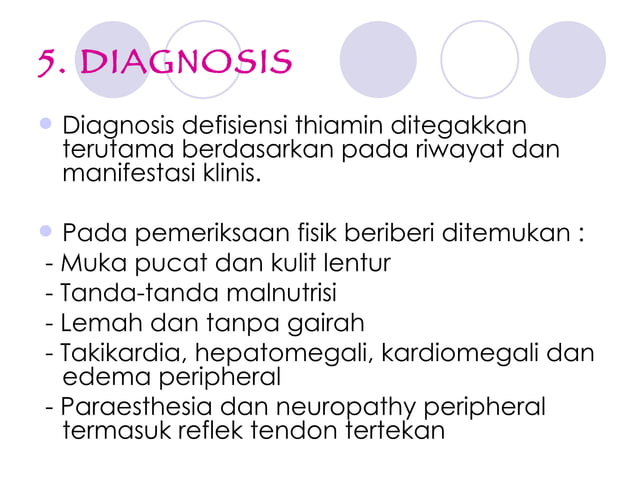 Defisiensi Vitamin B1 | PPT
