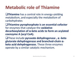 Thiamine | PPTX