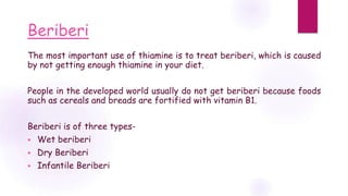 Thiamine | PPTX