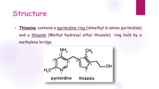Thiamine | PPTX