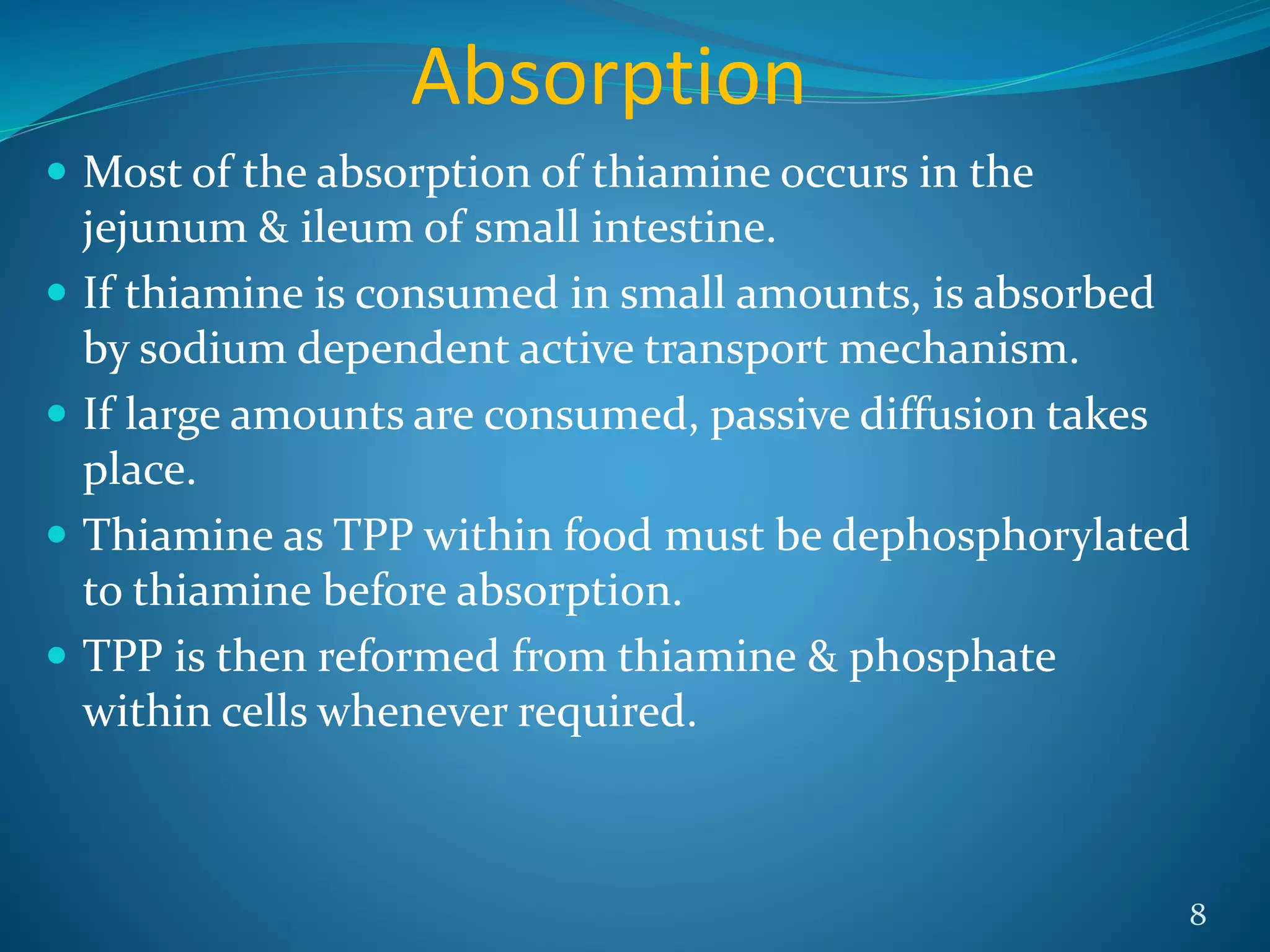 Thiamine | PPTX