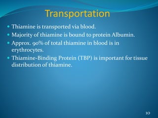 Thiamine | PPTX