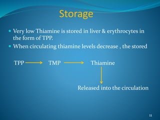 Thiamine | PPTX