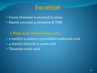 Thiamine | PPTX