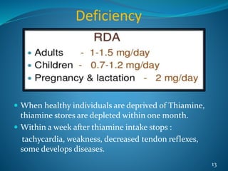 Thiamine | PPTX