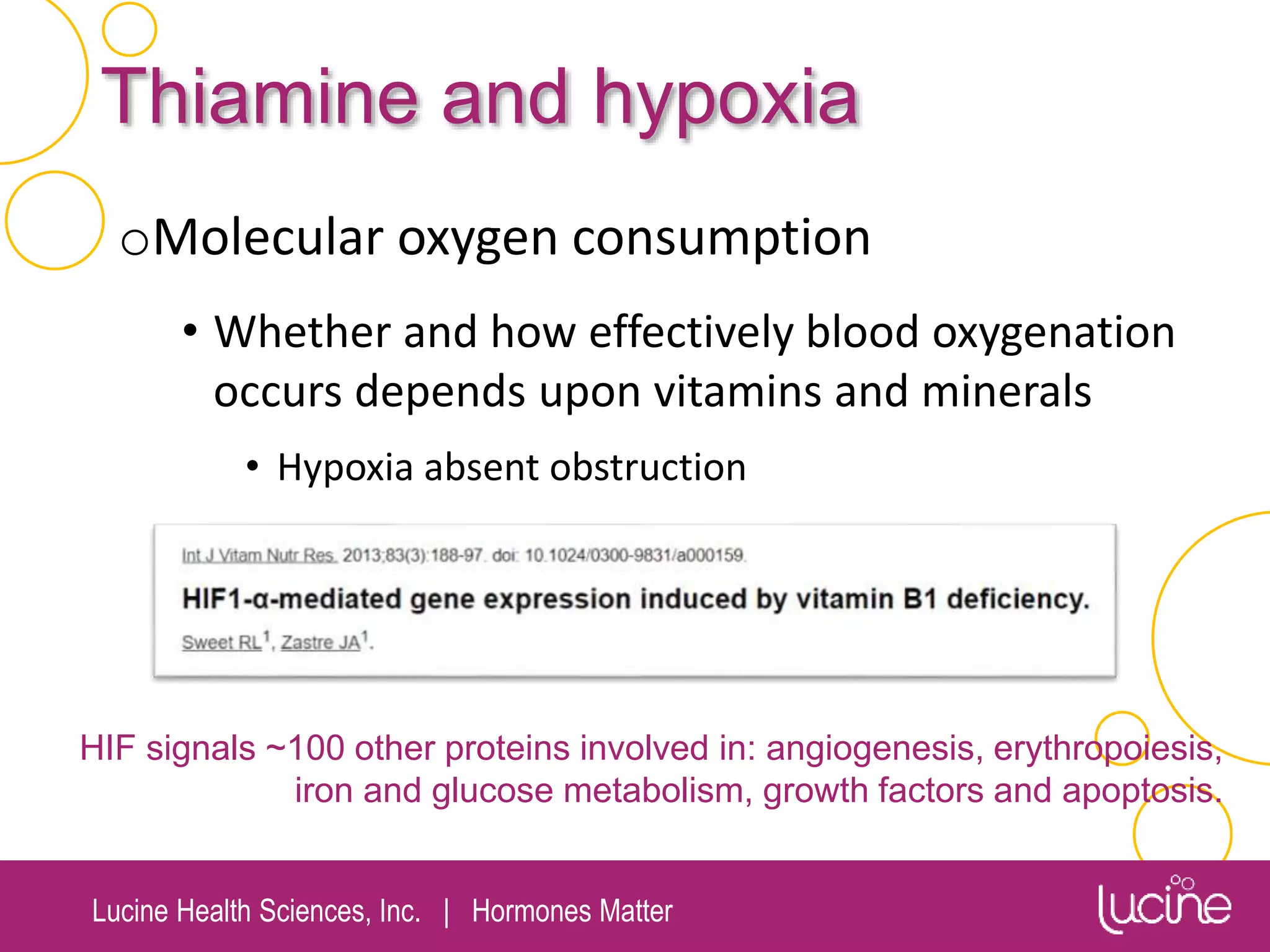 Thiamine Deficiency Disease, Dysautonomia, and High Calorie ...