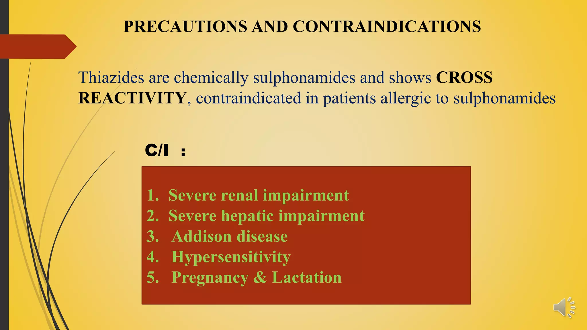 Thiazide diuretics | PPTX