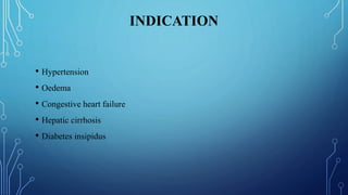 Thiazide diuretics (chlorothiazide) | PPTX