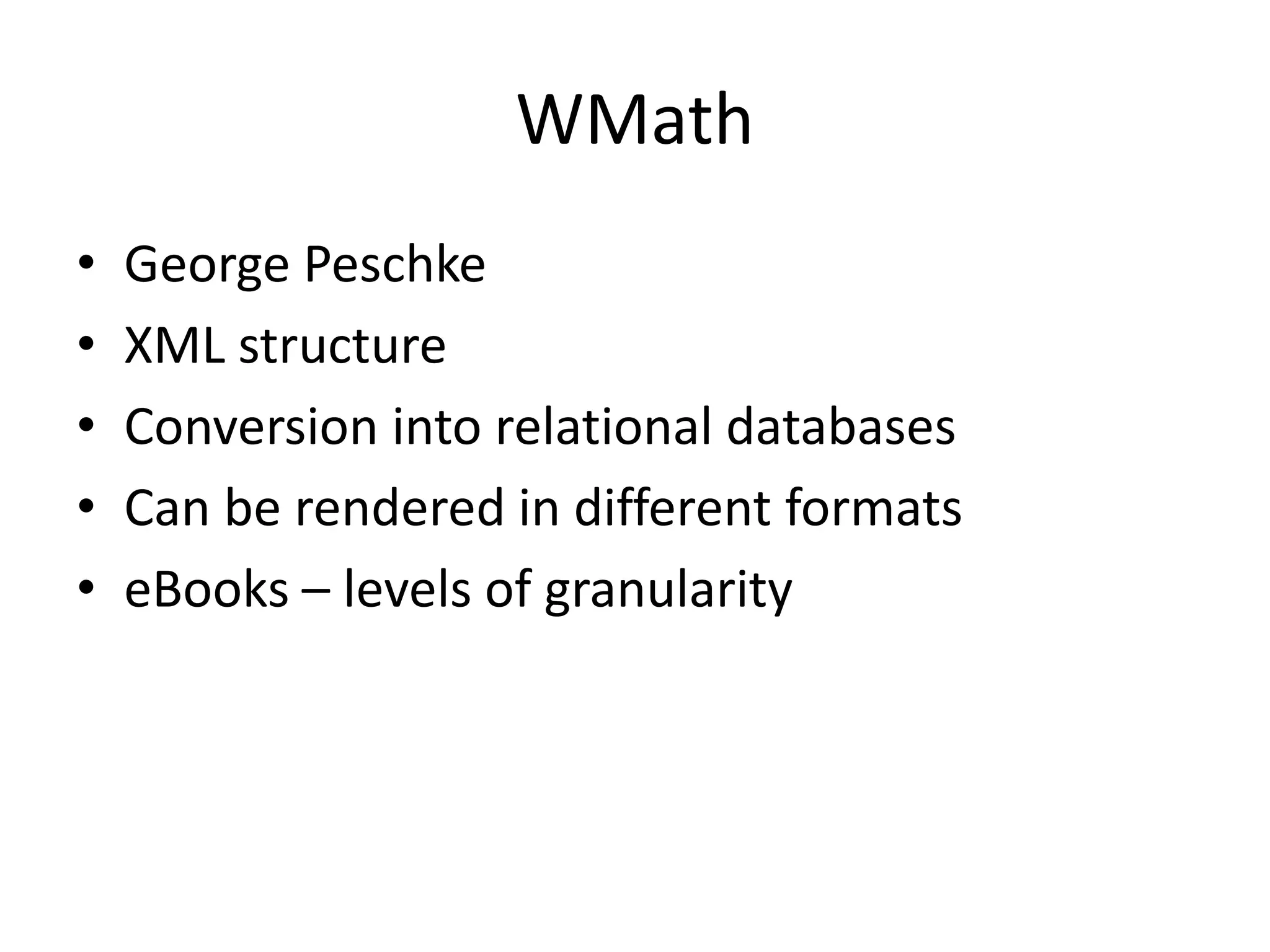 Mathematics in Moodle - Patrick Thibaudeau, Donald Ipperciel | PDF