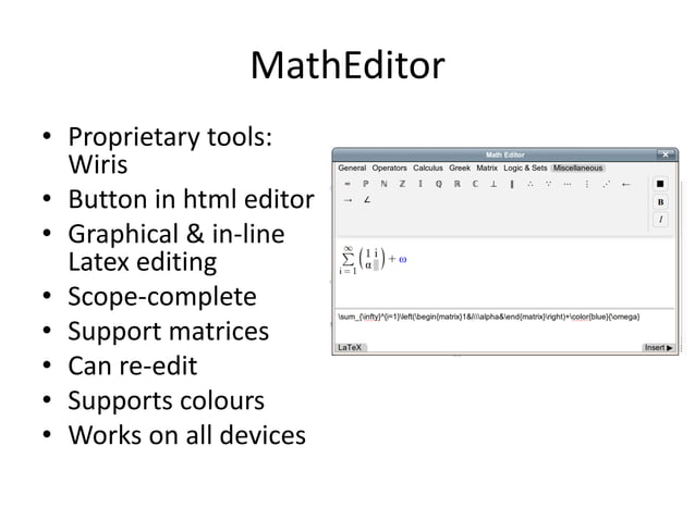 Mathematics in Moodle - Patrick Thibaudeau, Donald Ipperciel | PDF