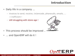 OpenERP - OpenChatter & mail integration | PPT
