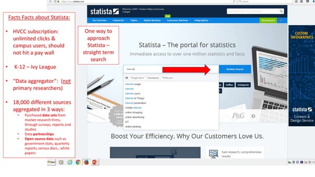 Introduction to Statista | PPTX