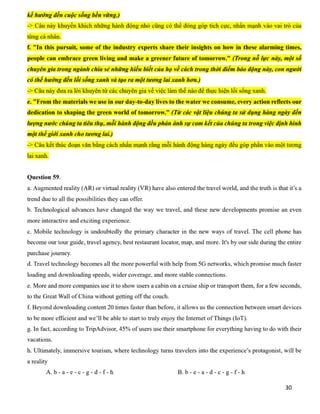 ĐỀ THI CHỌN HSG LỚP 12 THPT, THPT CHUYÊN NĂM HỌC 2024-2025 CÁC TỈNH MÔN TIẾNG ANH (CÓ FILE NGHE ...