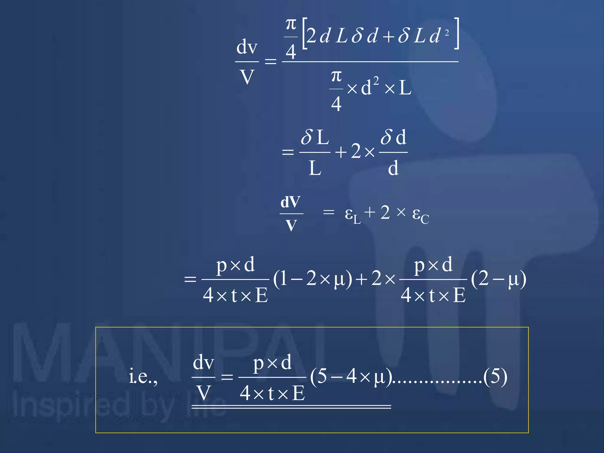 Thick and thin cylinders | PPT