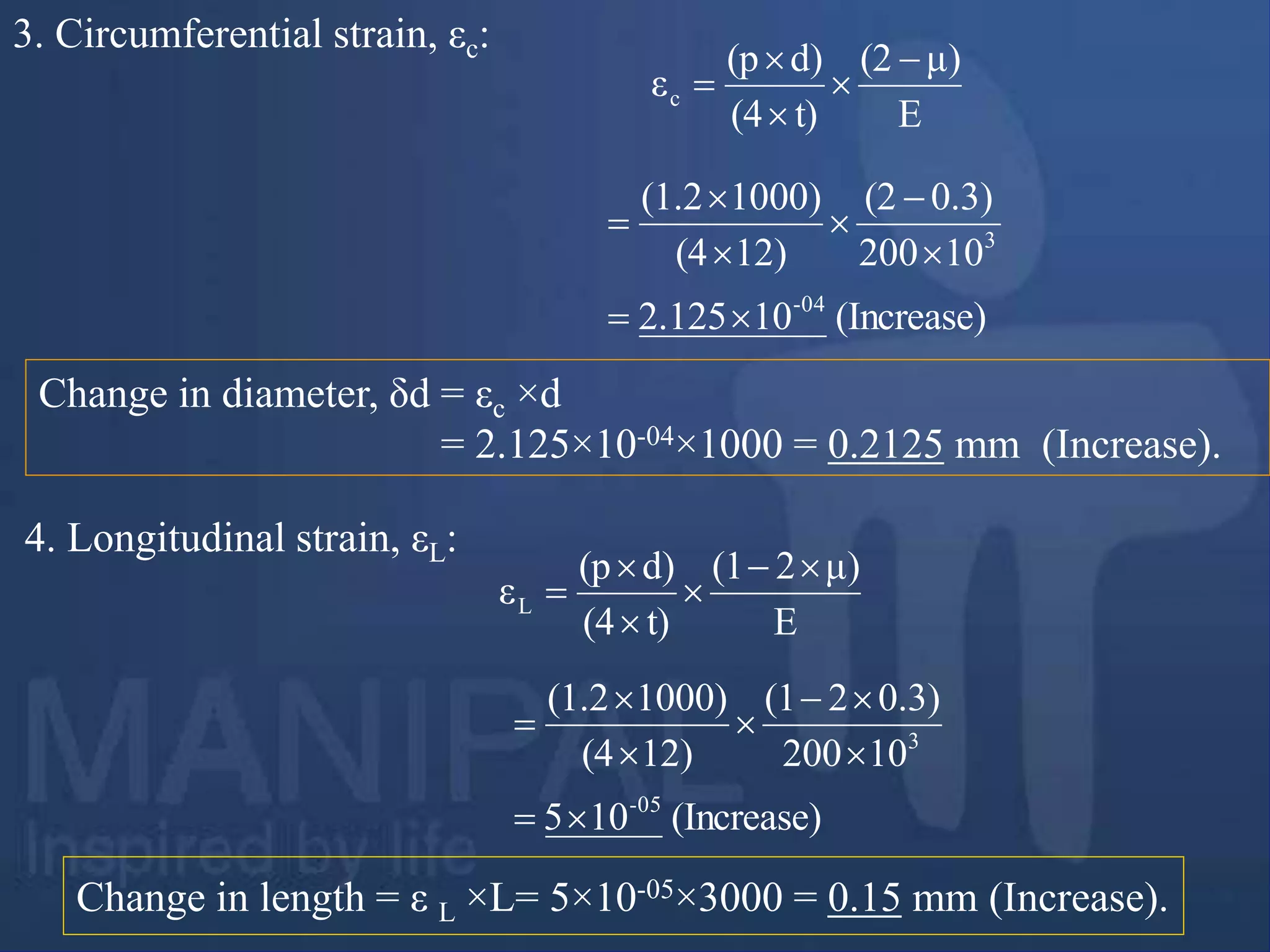 Thick and thin cylinders | PPT
