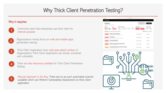Thick Client Penetration Testing Pdf Computer Software And