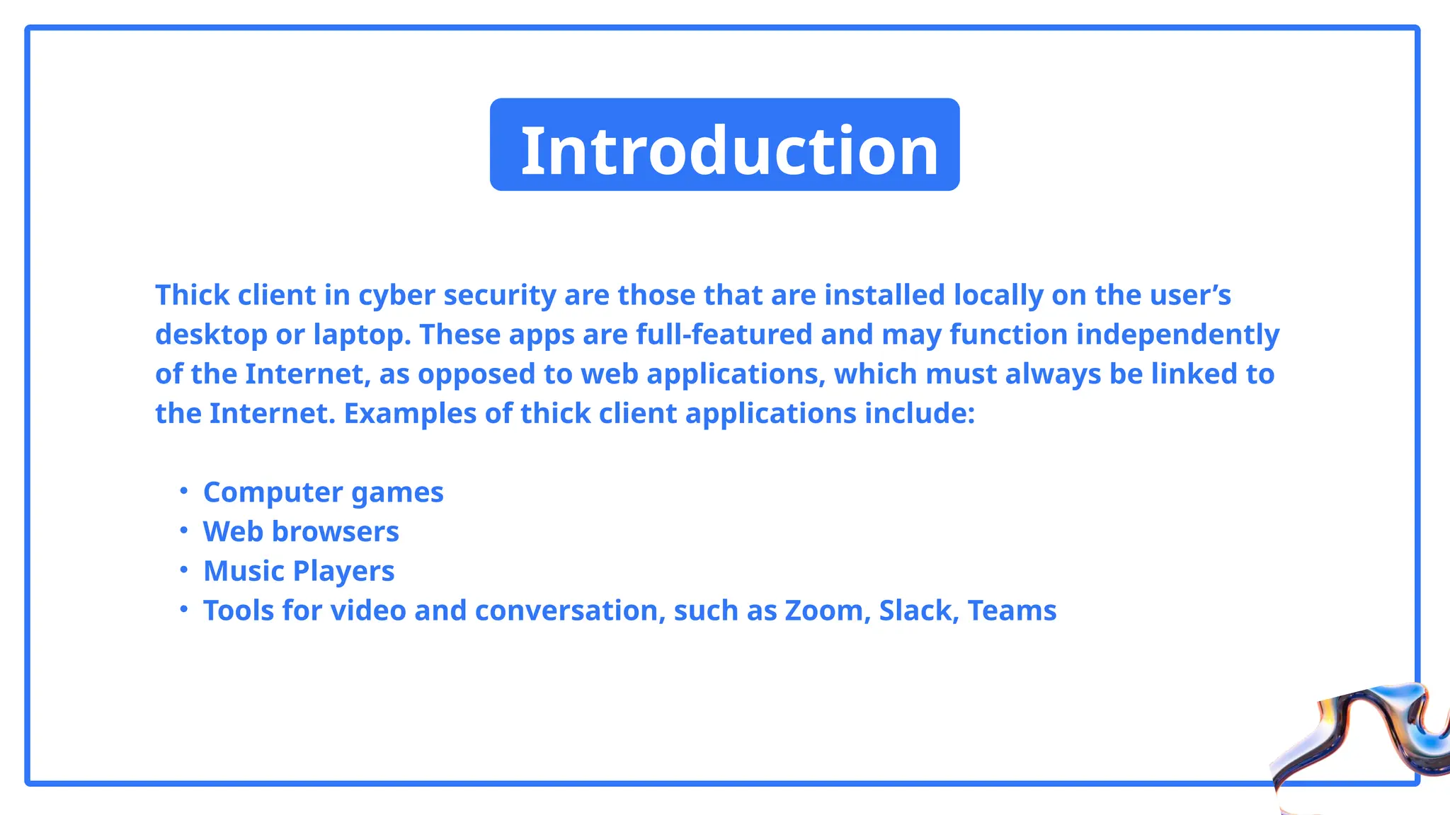 Thick Client Pen Testing by Qualysec Technologies | PPTX