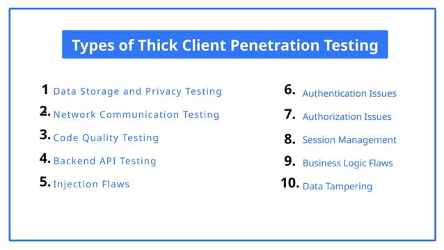 Thick Client Pen Testing by Qualysec Technologies | PPTX