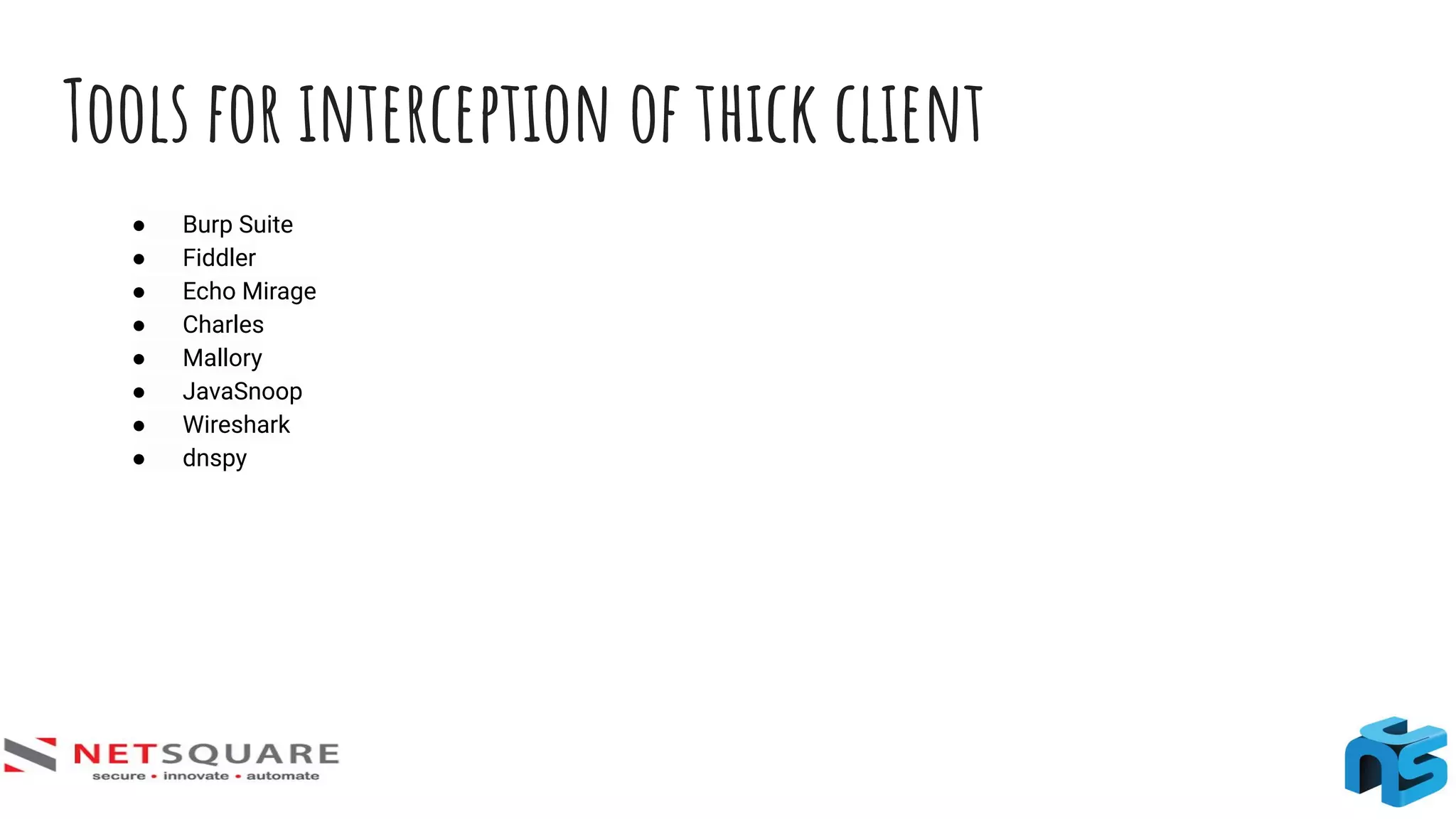 Thick Client Testing Basics | PDF
