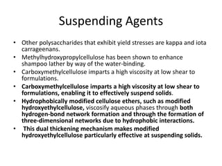 Thickening agents class ppt | PPTX