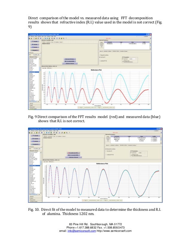 Thick films: thickness measurement with MProbe