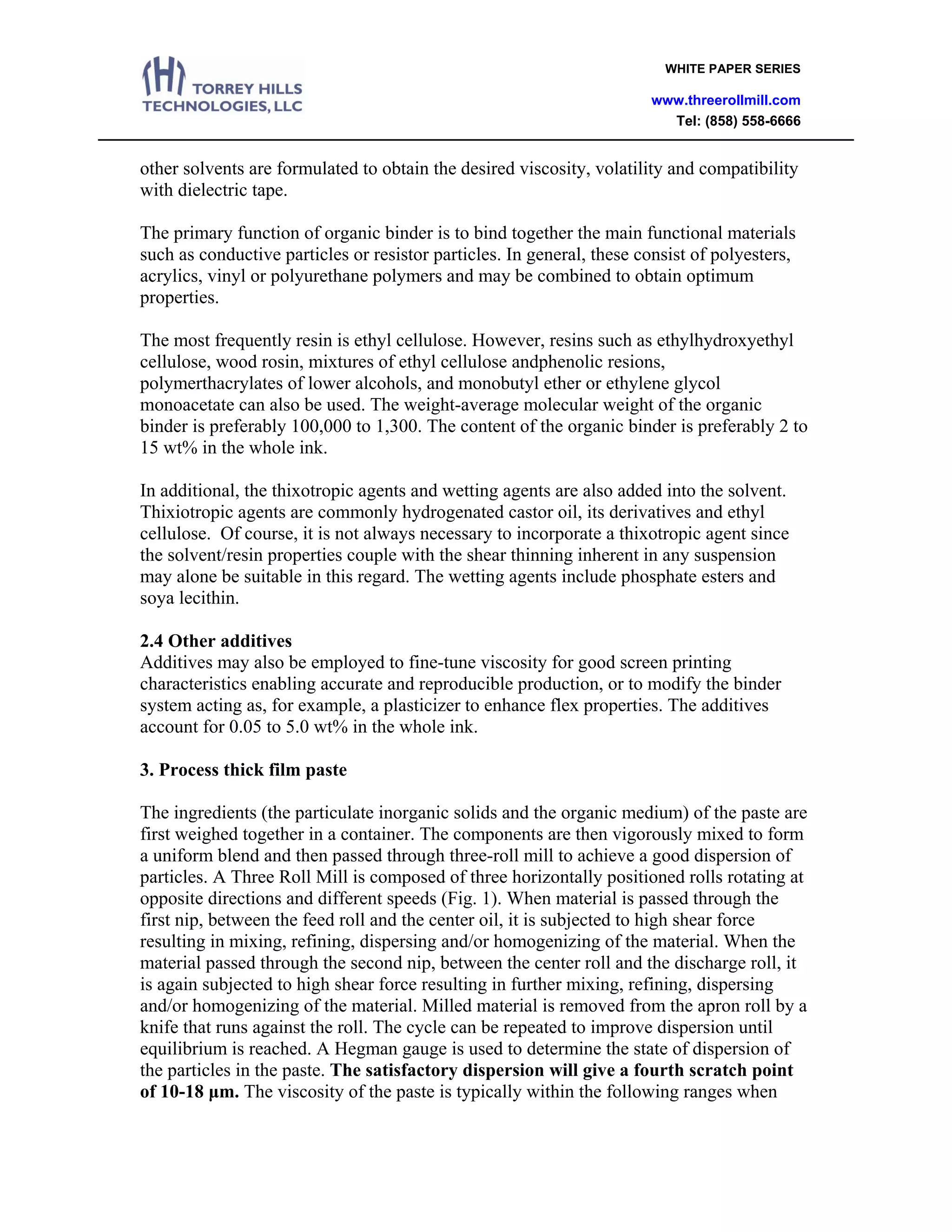 Thick film paste | PDF