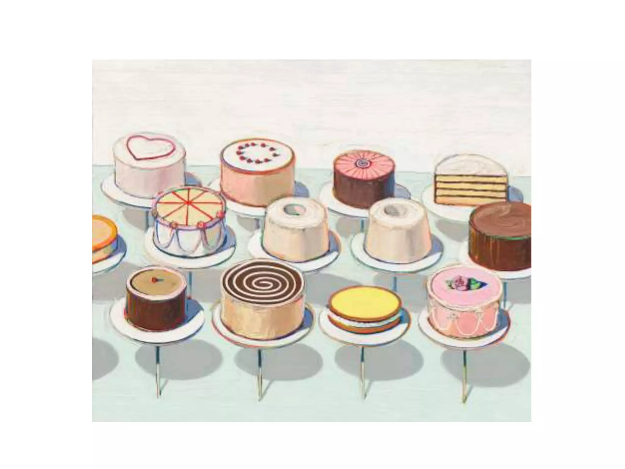 Wayne Thiebaud Drawing and Sculpture Lesson | PPTX