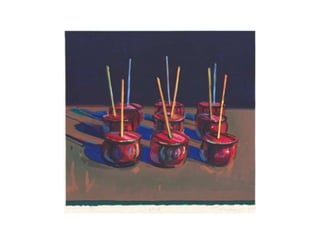 Wayne Thiebaud Drawing and Sculpture Lesson | PPTX
