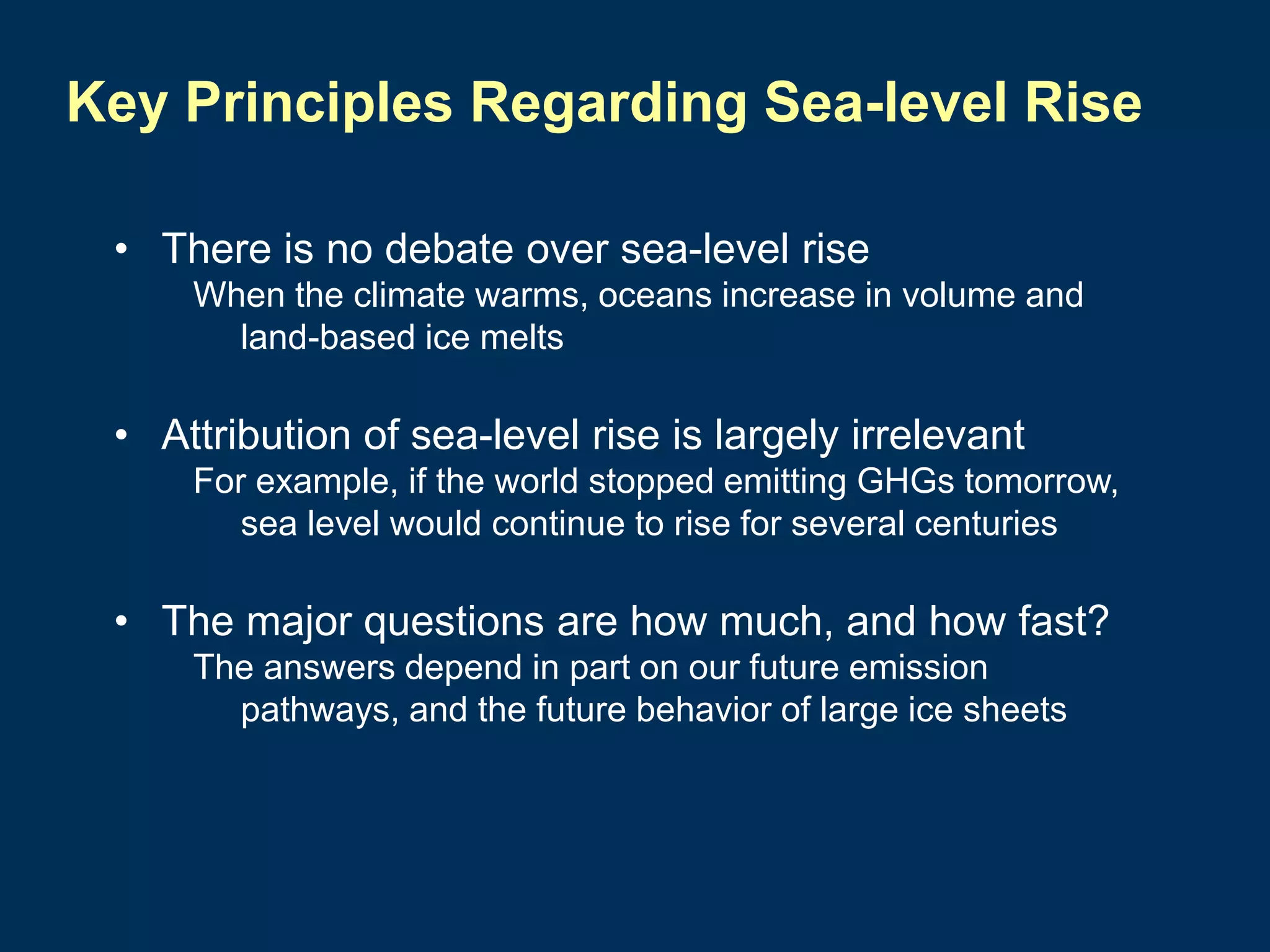 Rob Thieler, Changing Climate, Changing Coasts | PDF