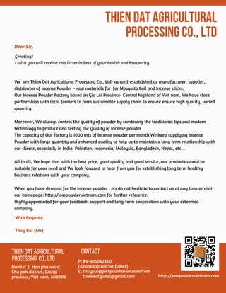 Joss powder/jigat powder for making incense from Vietnam +84905042860 ...